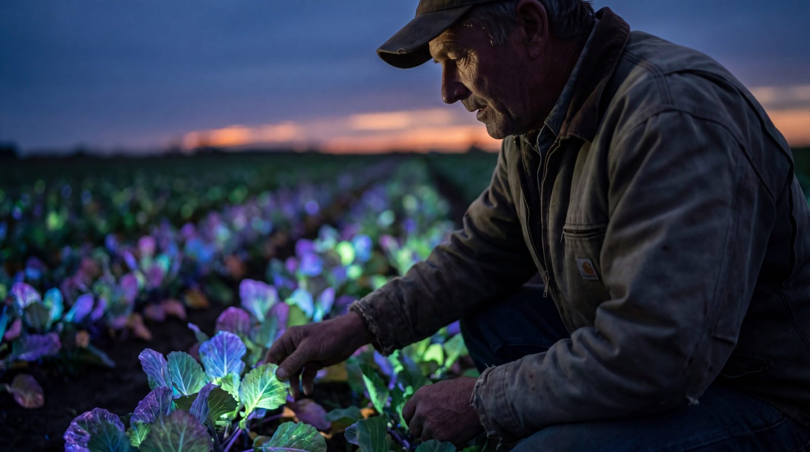 The dazzling dawn of bioluminescent farming