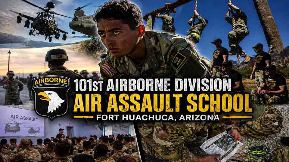 101st Airborne Division's Air Assault School at Fort Huachuca, Arizona