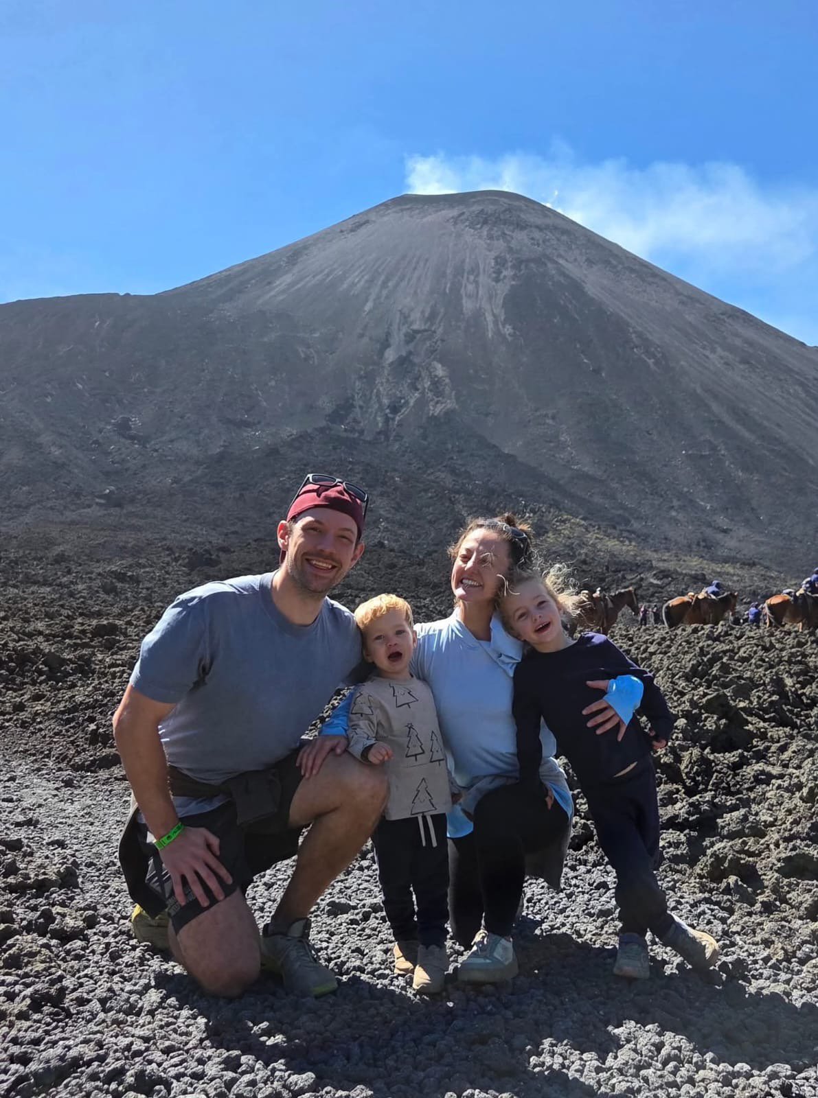 We sold everything to travel the world with our kids – they learn ...