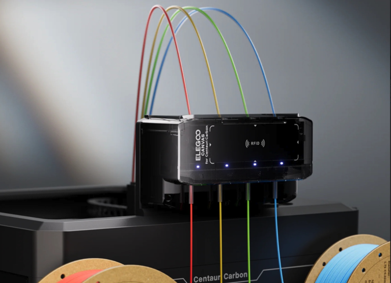 Elegoo launches multi-colour system for Centauri Carbon 3D printer