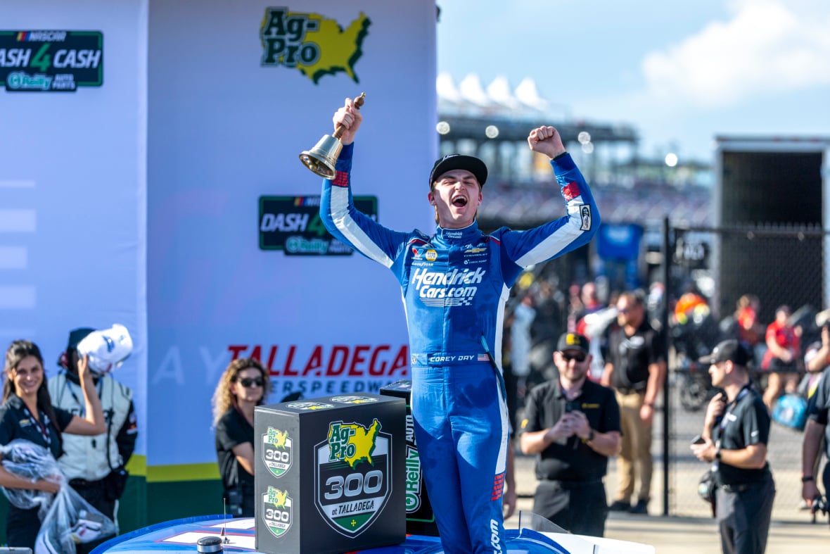 Denny Hamlin questions top Hendrick prospect Corey Day potentially ...