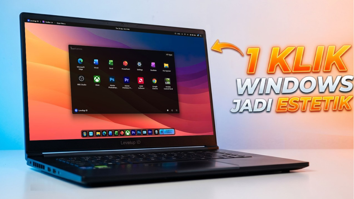 Ubah tampilan Windows 10 dan 11 secara instan hanya dengan satu klik