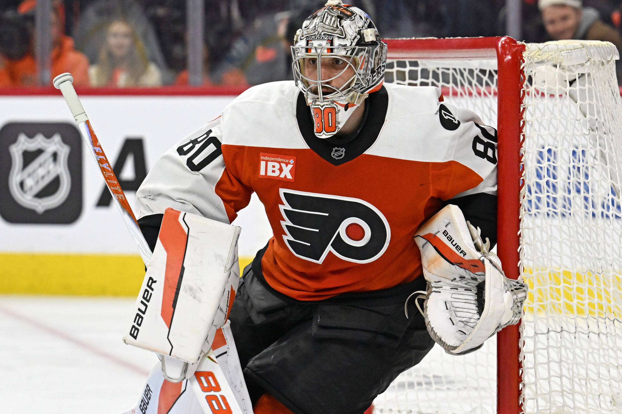 Flyers' Dan Vladar discusses giving up brutal goal in loss to Penguins