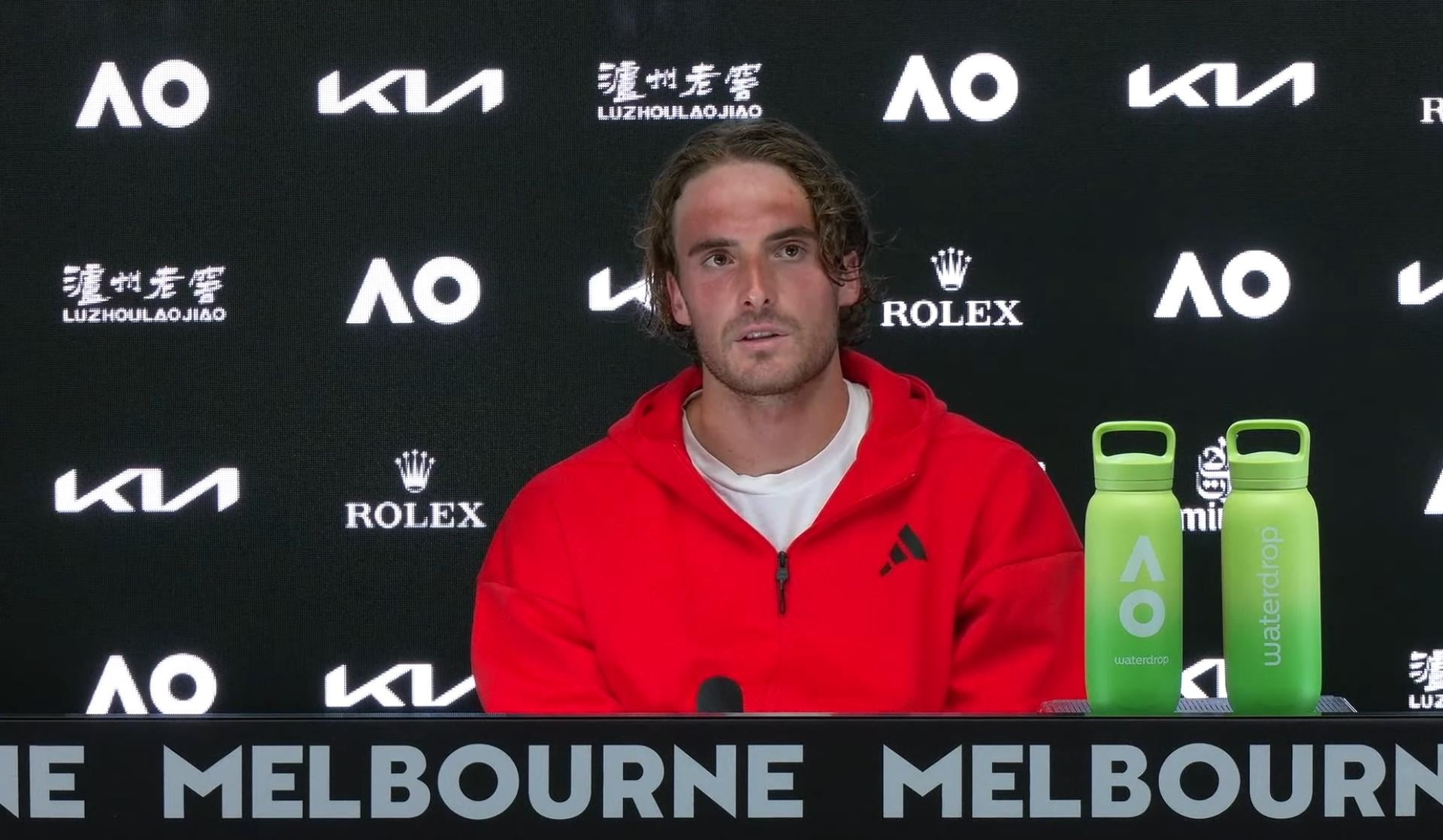 Stefanos Tsitsipas explains racquet switch and growing confidence on clay