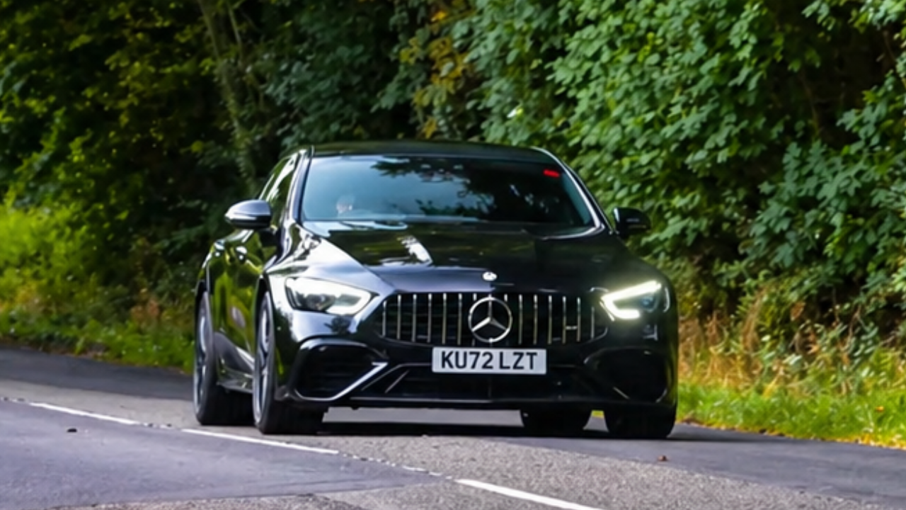 AMG GT63 E hybrid driving review