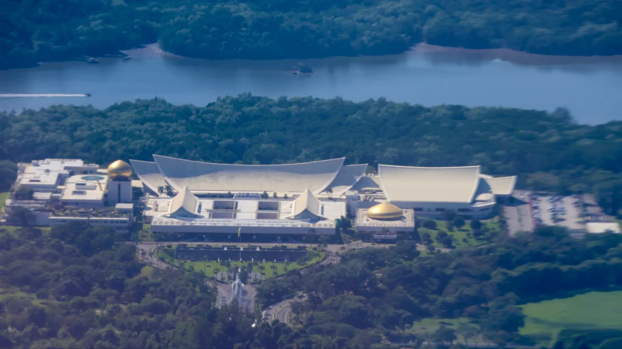 The world’s largest residential palace boasts a 110-car garage, 1,788 ...