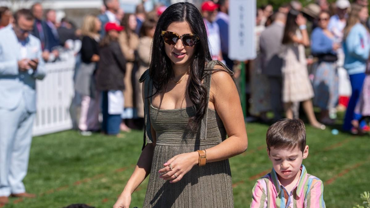 'He was protecting our baby': Stephen Miller's wife Katie defends him ...