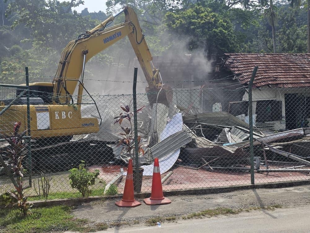 Owner claims 100-year legacy wiped out as Penang demolishes Waterfall Cafe