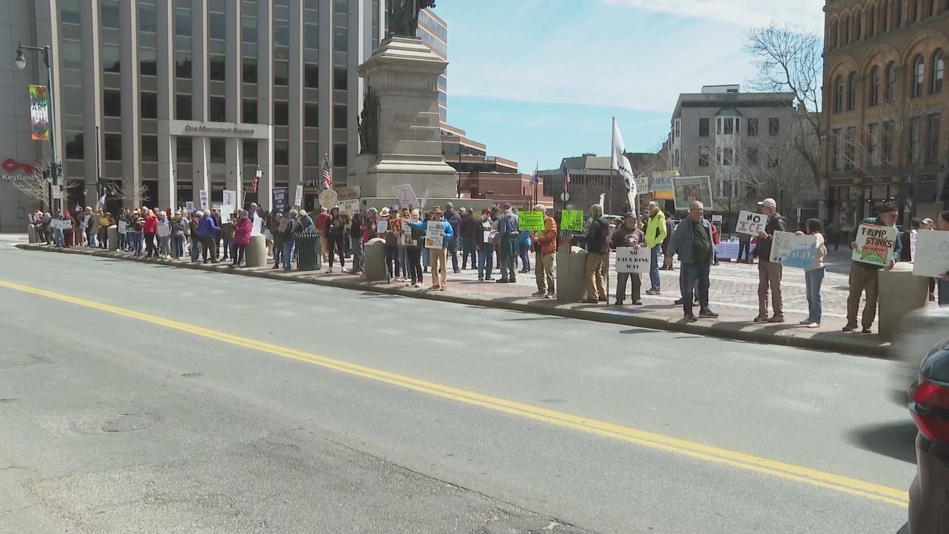 Protesters call for release of Maine nursing student from ICE custody