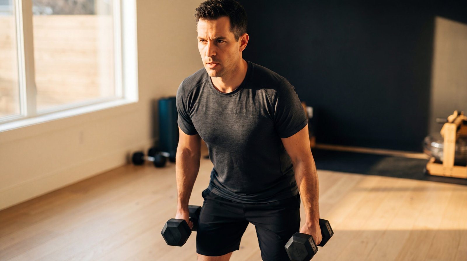 Build strength at home: Easy full body dumbbell workouts for men