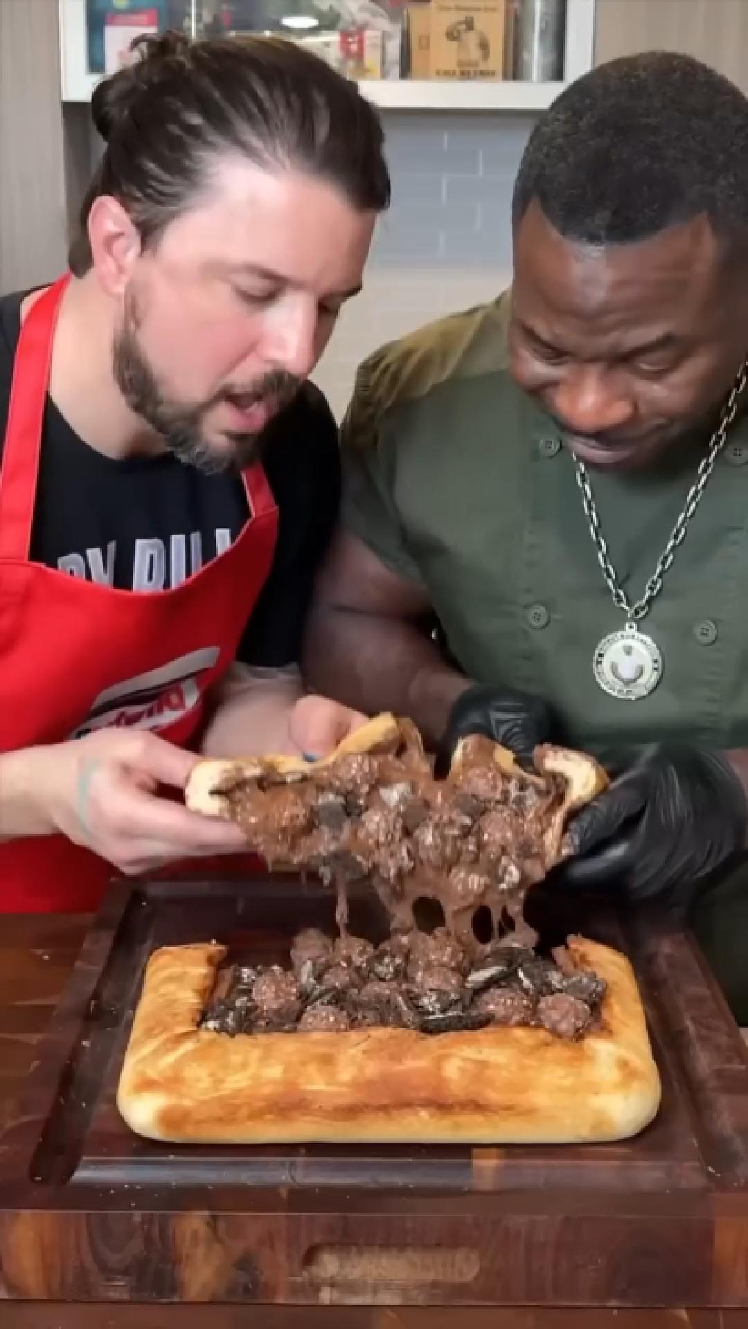 Ultimate chocolate dessert pizza Nutella overload!