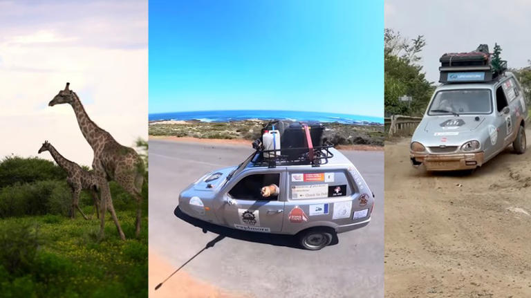 Reliant Robin survives desert, jungle, war in 14,000 mile record ...