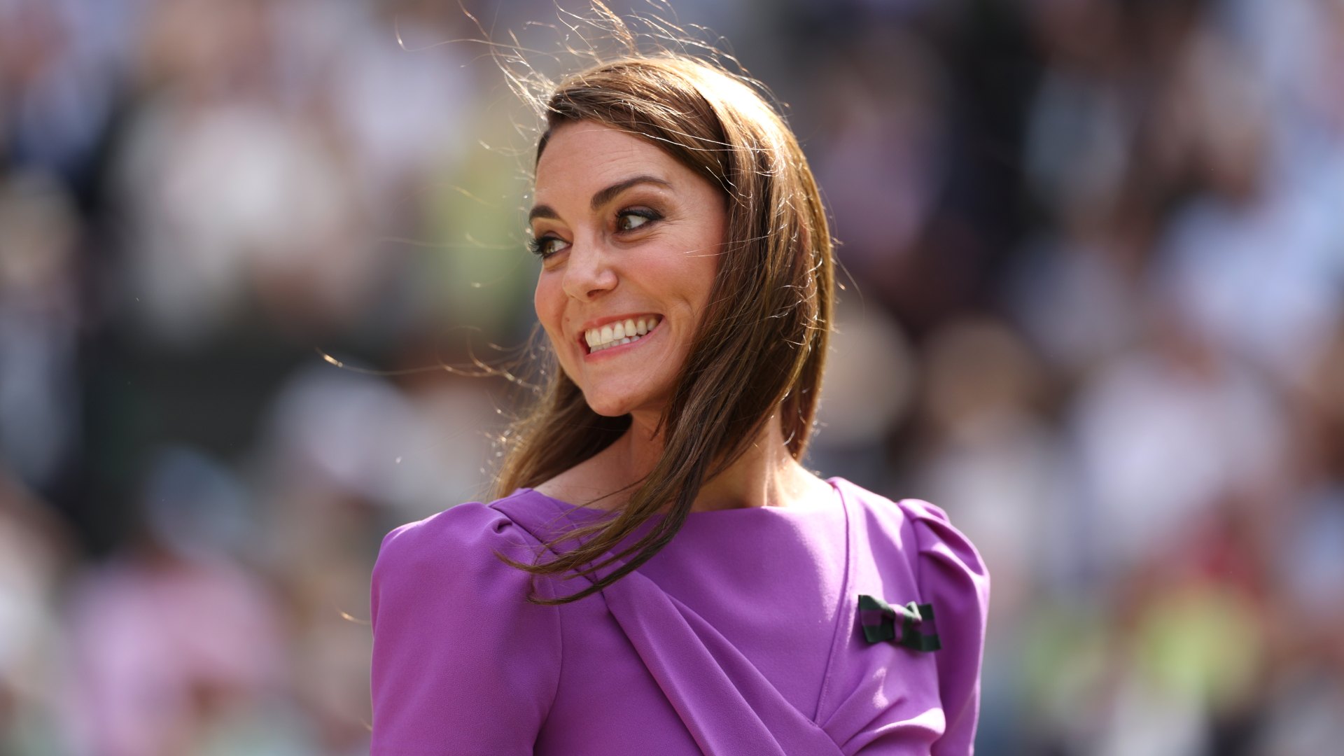 Kate Middleton retired neutrals for this elegant spring dress color