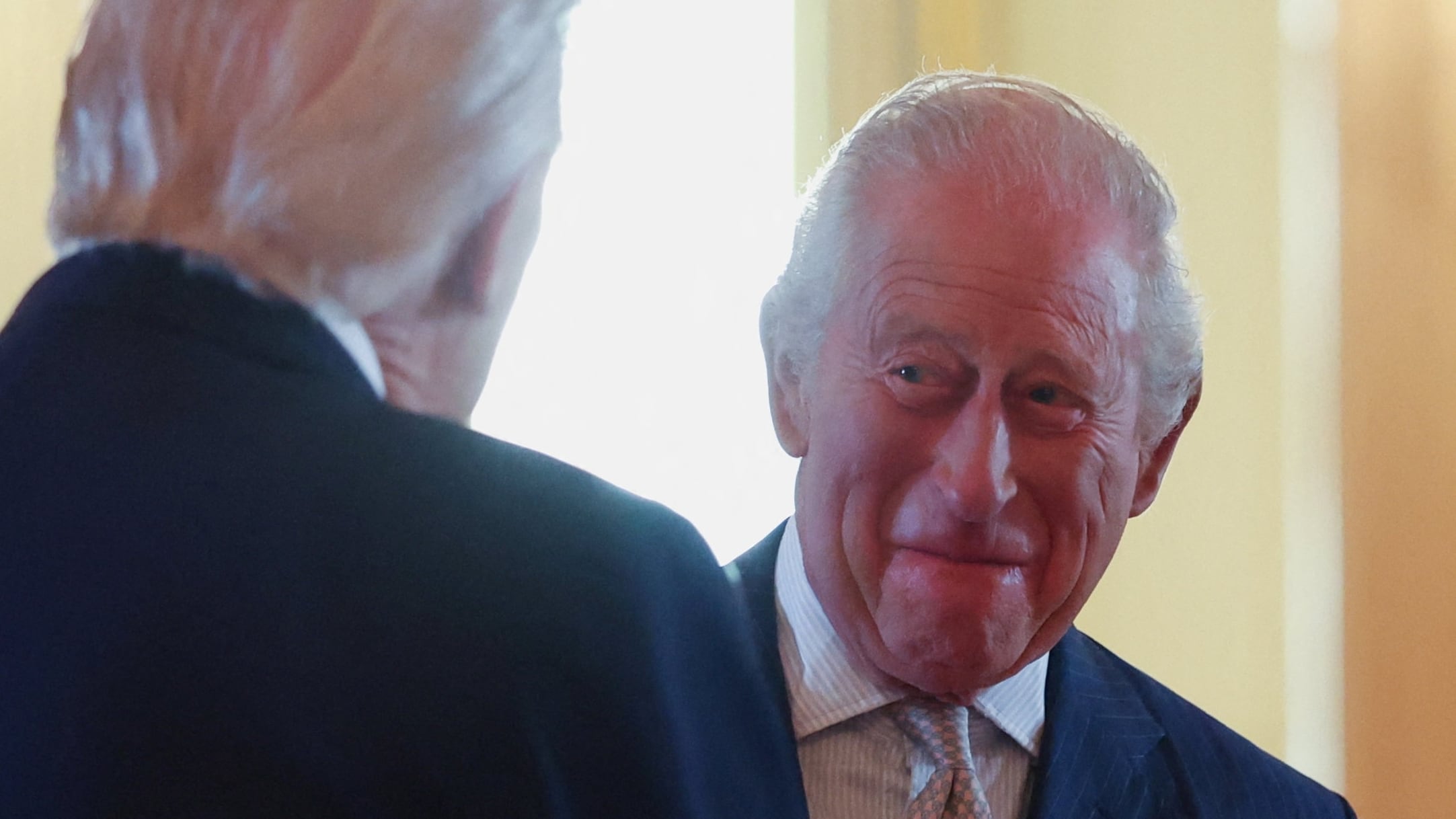 King to brutally shade Trump with one key word