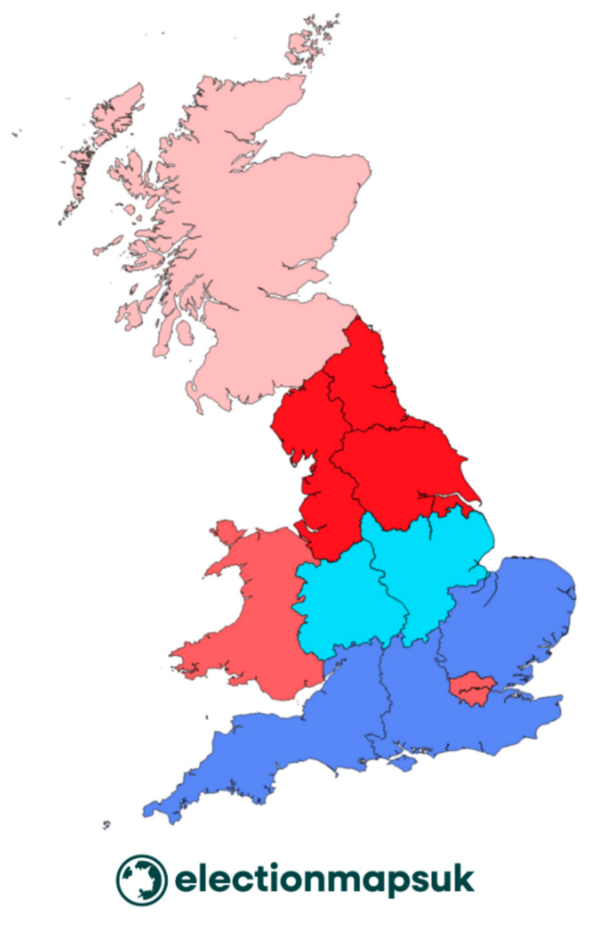 Election map shows voters' favourite politicians across UK - and ...