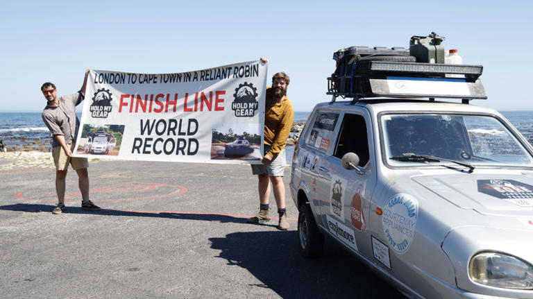 Reliant Robin survives desert, jungle, war in 14,000 mile record ...