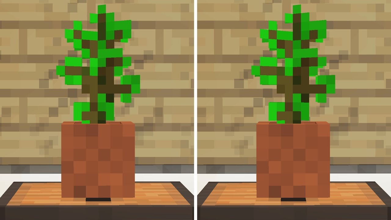 Can you spot the difference in these Minecraft worlds?