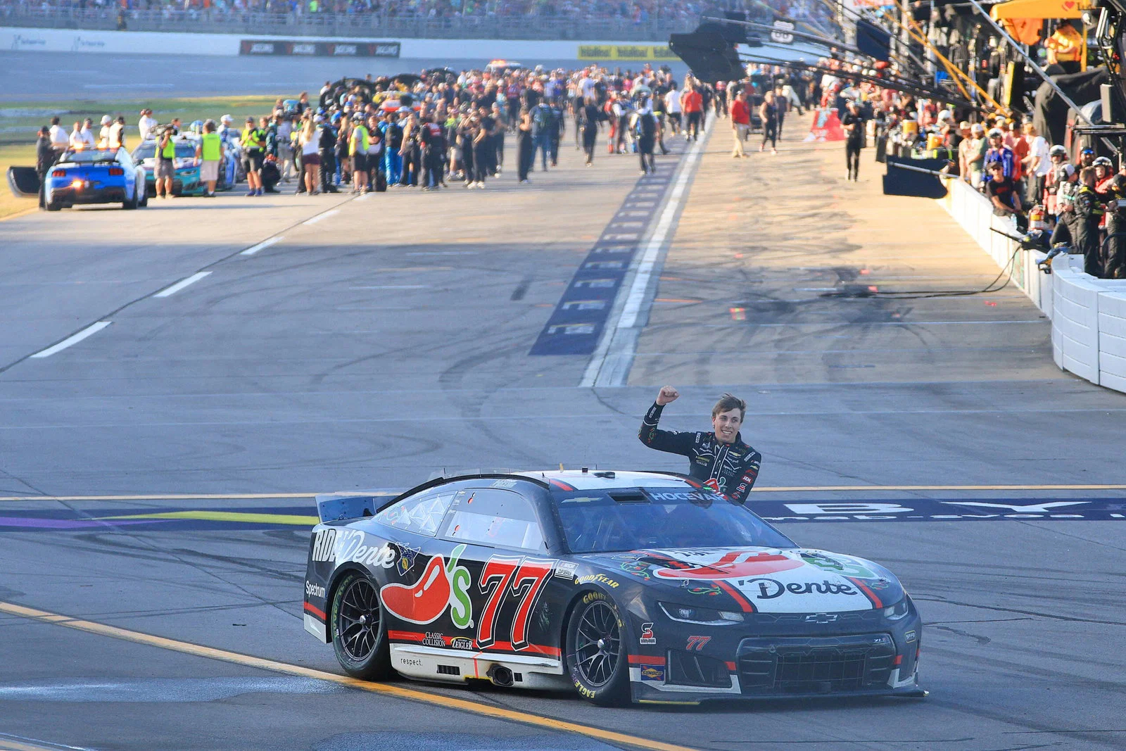What NASCAR drivers said after Carson Hocevar’s Talladega win