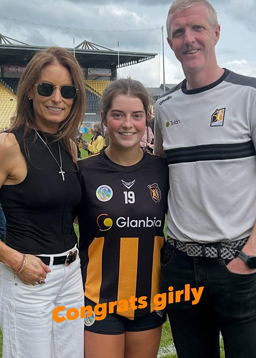 Kilkenny legend Henry Shefflin is the proudest dad as daughter follows ...