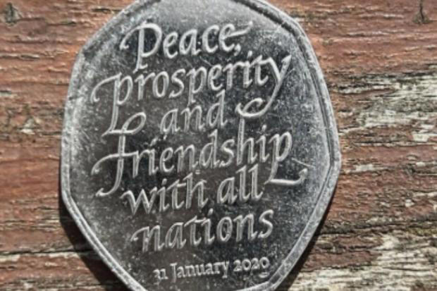 Brexit 50p goes on eBay with eye watering price tag