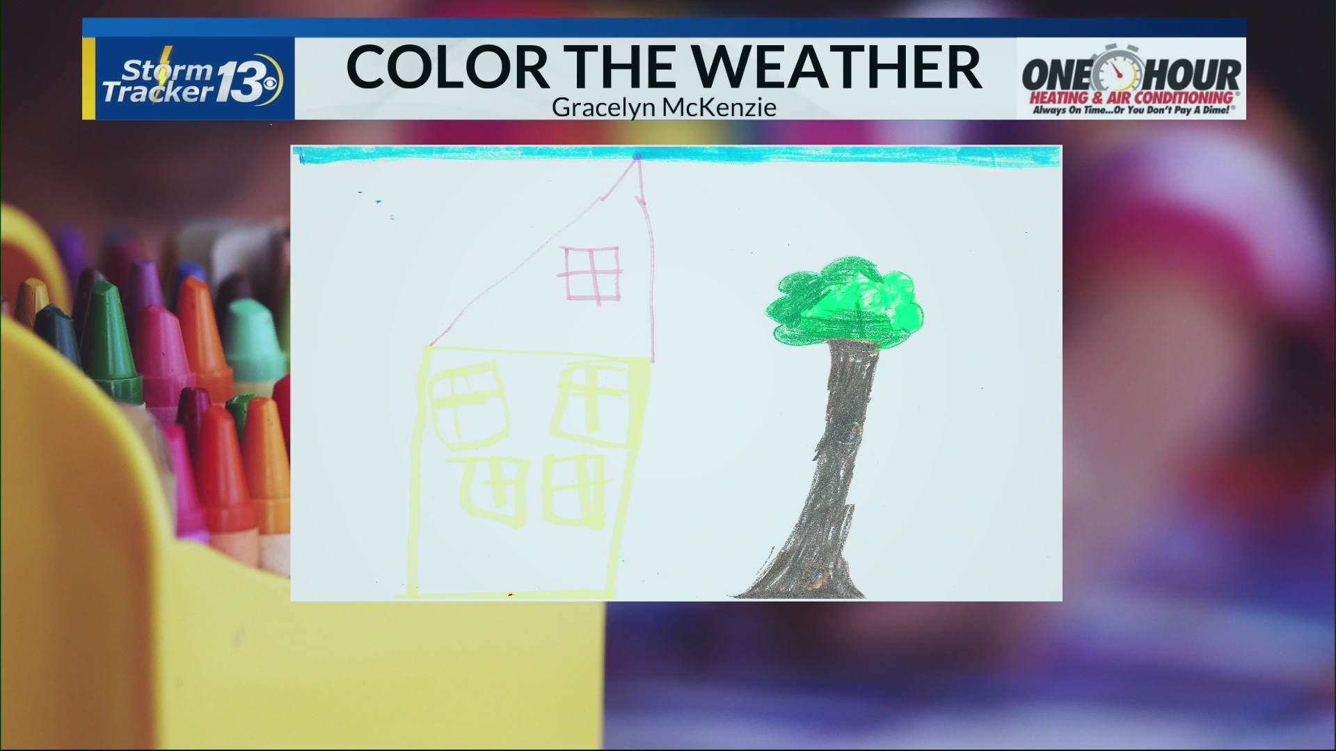 Color the weather: Gracelyn McKenzie