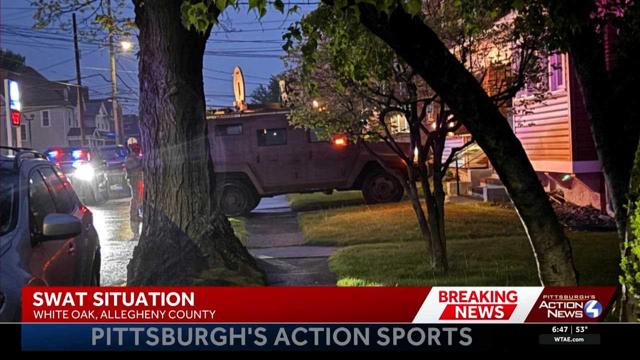 SWAT in front of home in Allegheny County
