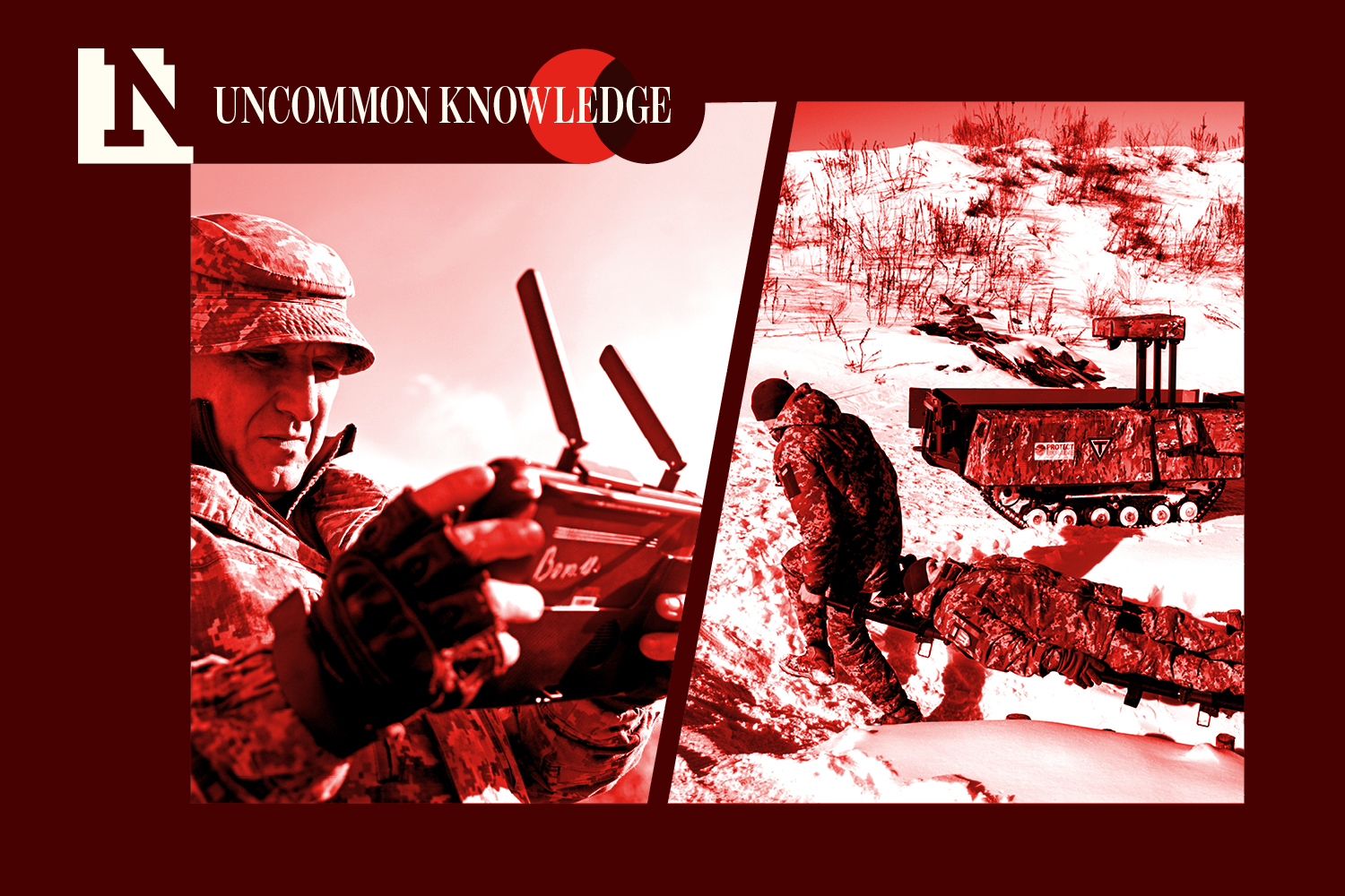 The first rule of robot war: keep the humans fighting