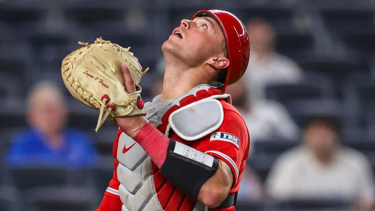 Logan O’Hoppe’s injury timing has quickly turned this moment into a ...