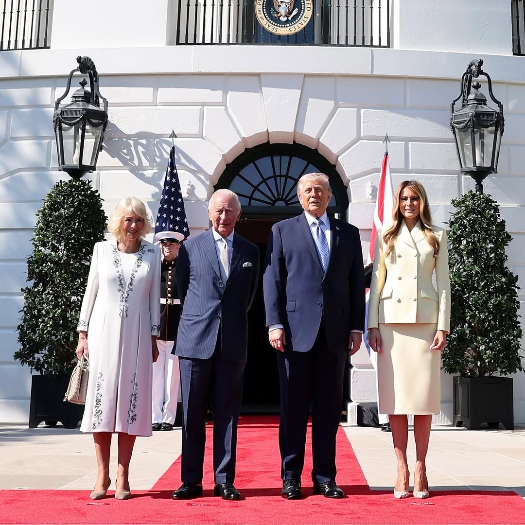 Τσάι με butter yellow στο Λευκό Οίκο: Η Melania Trump υποδέχεται την ...