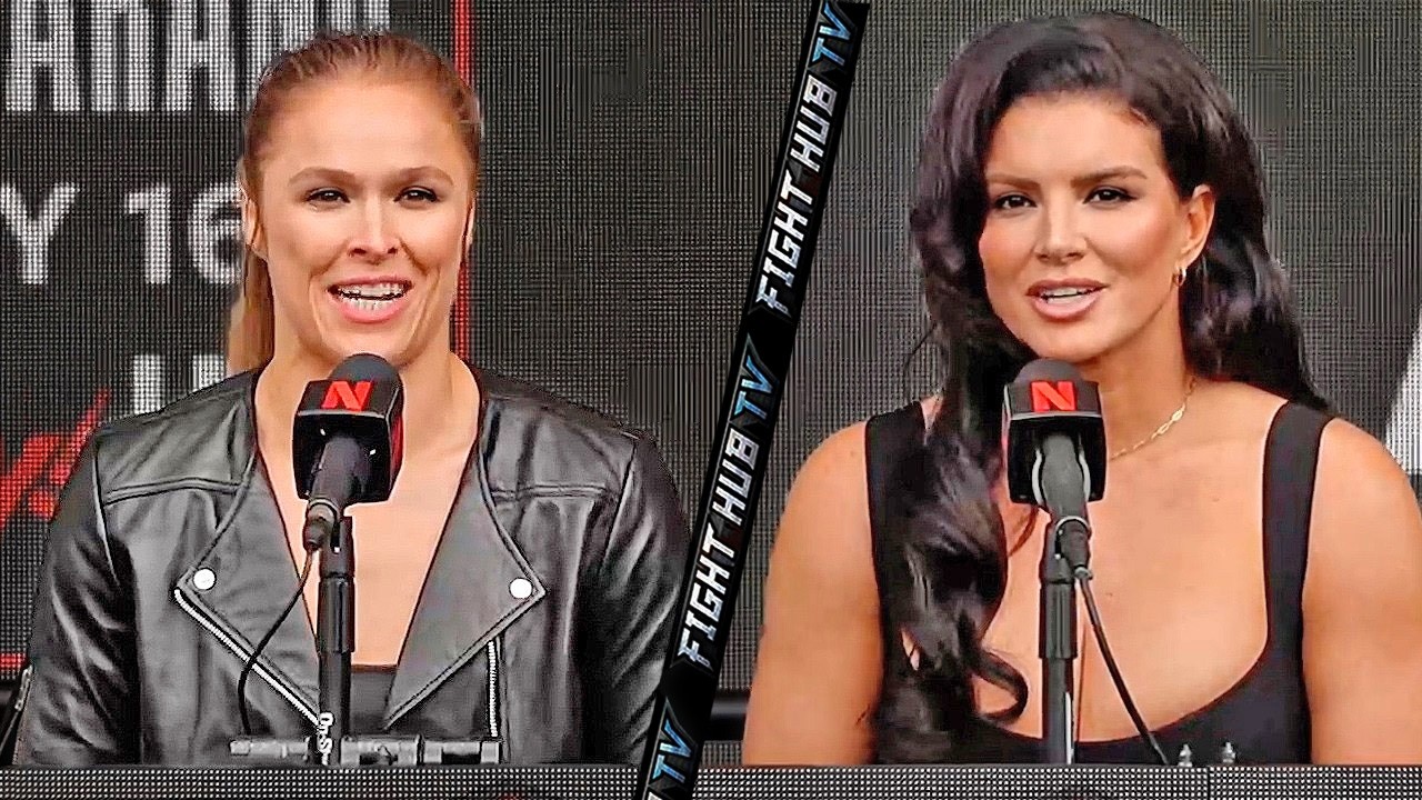 Rousey vs. Carano full press conference and face-off video