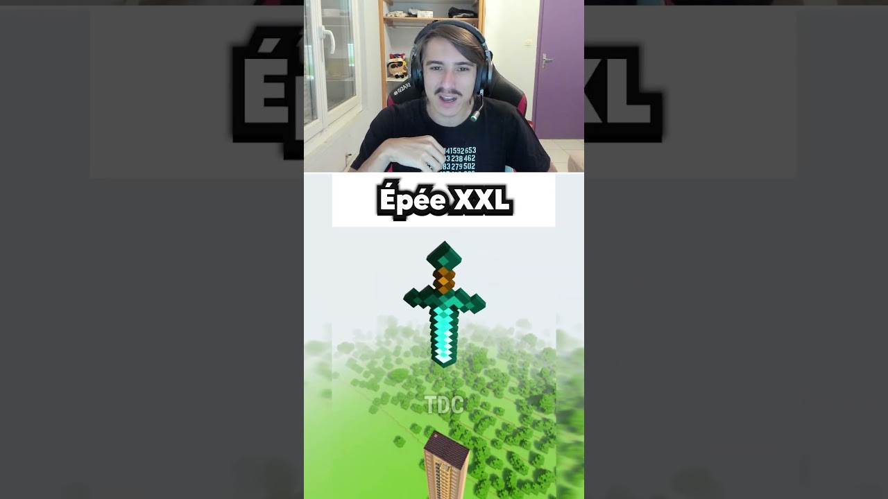 Quelle épée pour détruire l'immeuble d'AZPAZ? #minecraft # ...