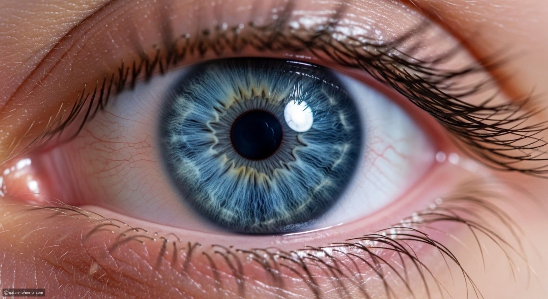 Why this blue eyes–red hair combination is uncommon