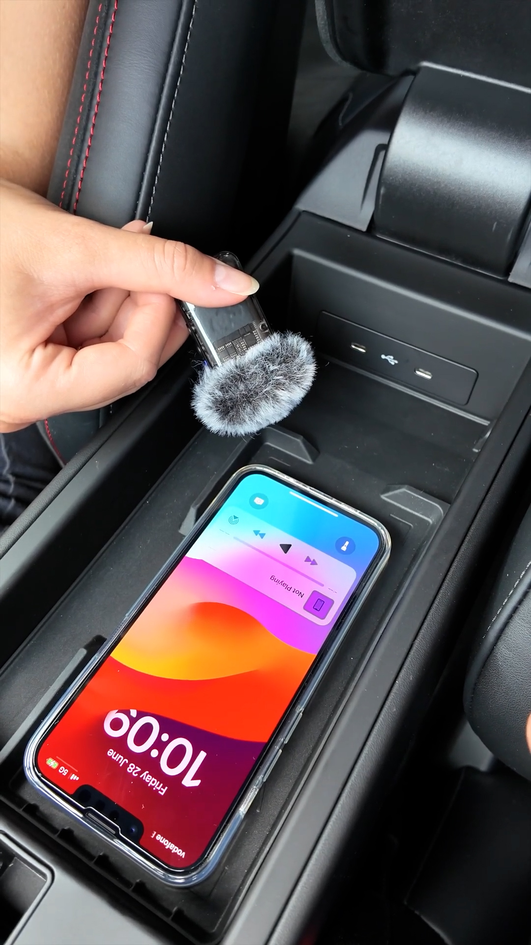 Sistema de refrigeração para carregamento sem fio no Porsche 911 GTS