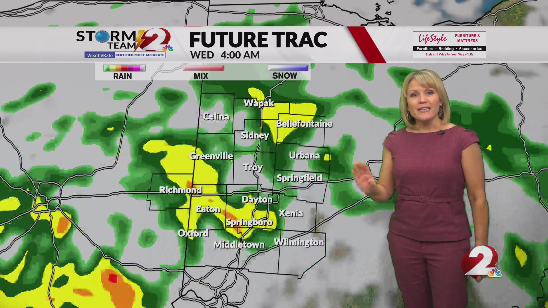 Today's Miami Valley forecast update 4/28/26