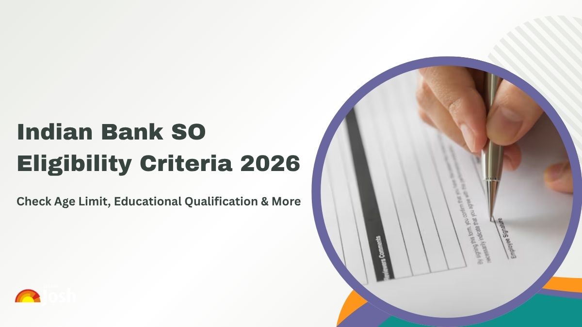 Indian Bank SO eligibility criteria 2026: Check age limit, qualification