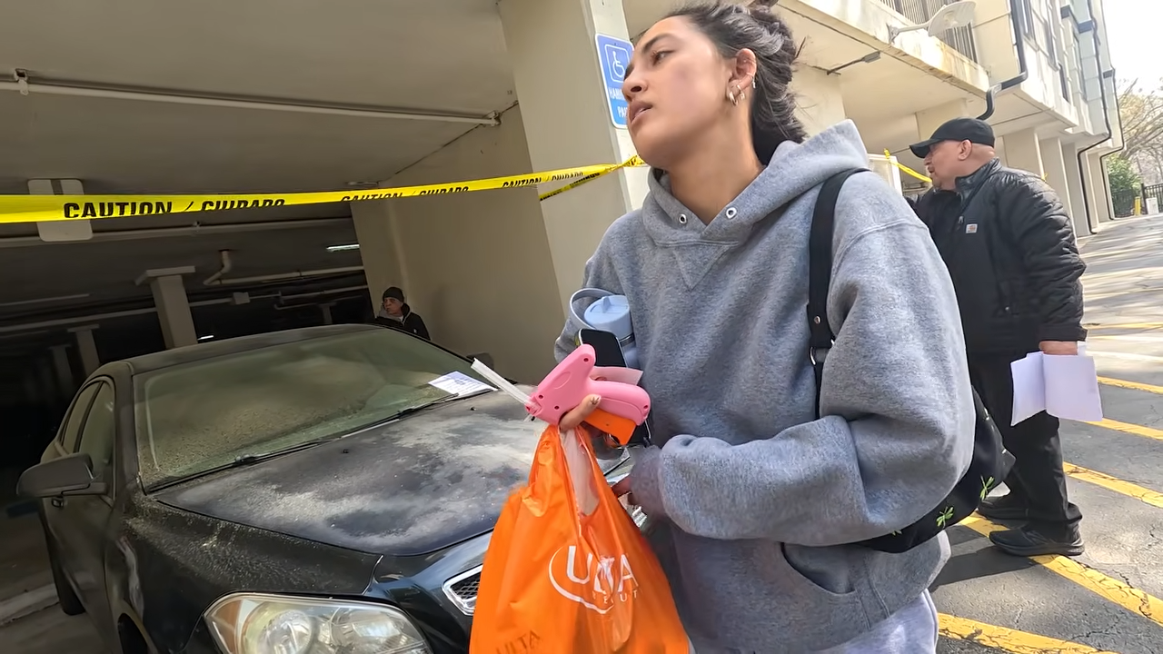 He blocked her car in, then she started yelling and police got called