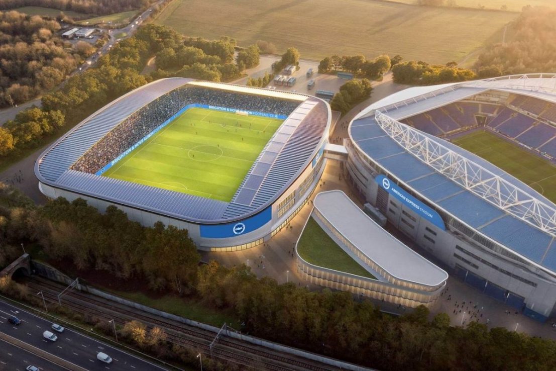 Brighton and Hove Albion to build new stadium next to Amex