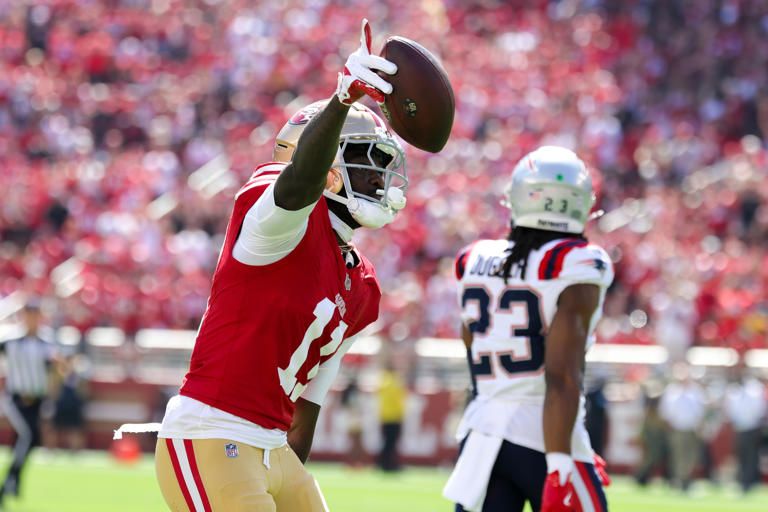 Where is San Francisco 49ers WR Brandon Aiyuk?