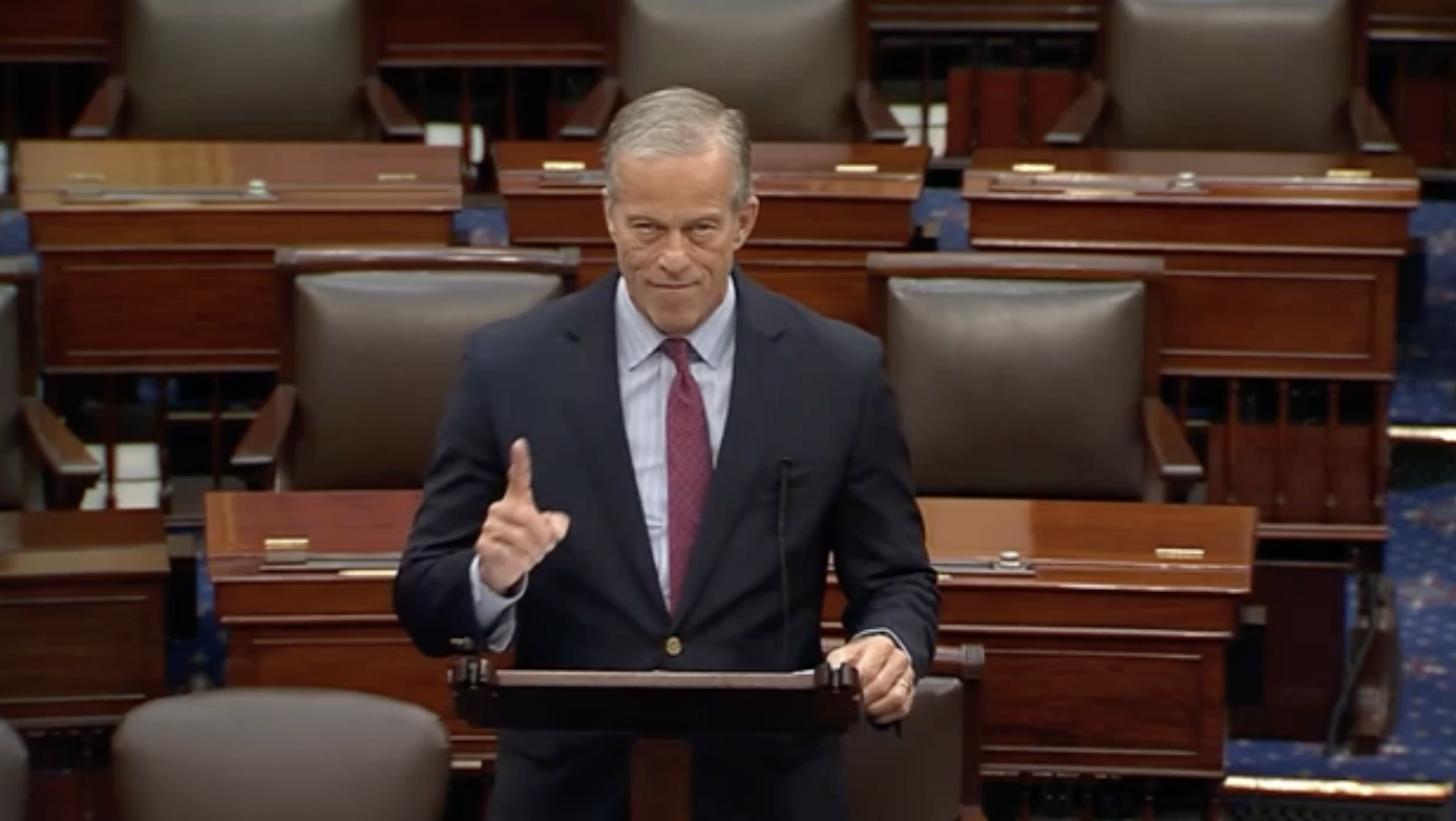'Democrats have refused': John Thune lashes out at colleagues for ...
