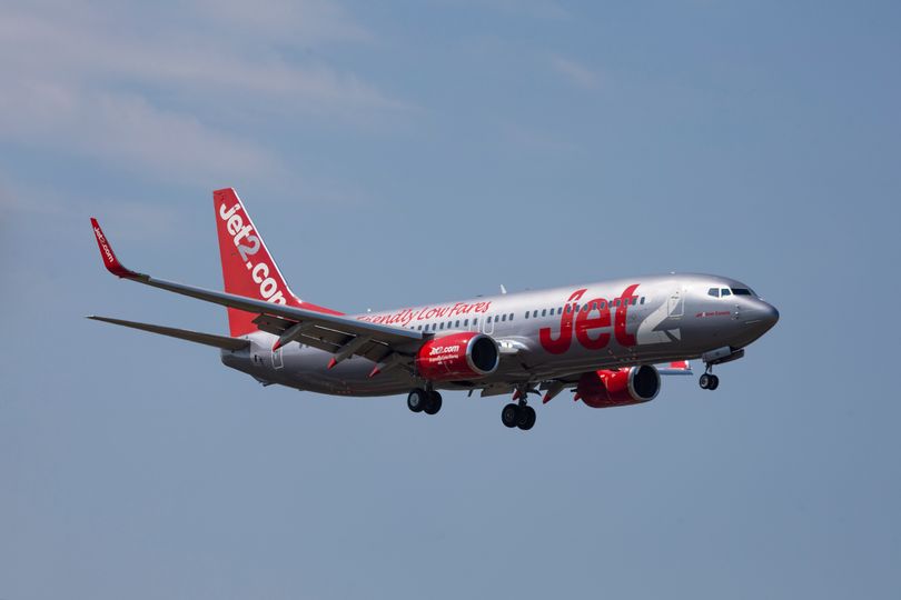 Jet2 flight struck by lightning before diverting to Manchester Airport