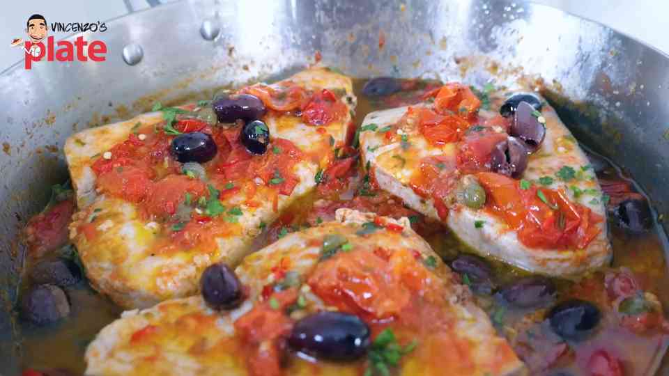Quick and easy spicy swordfish that brings real Sicily vibes to dinner
