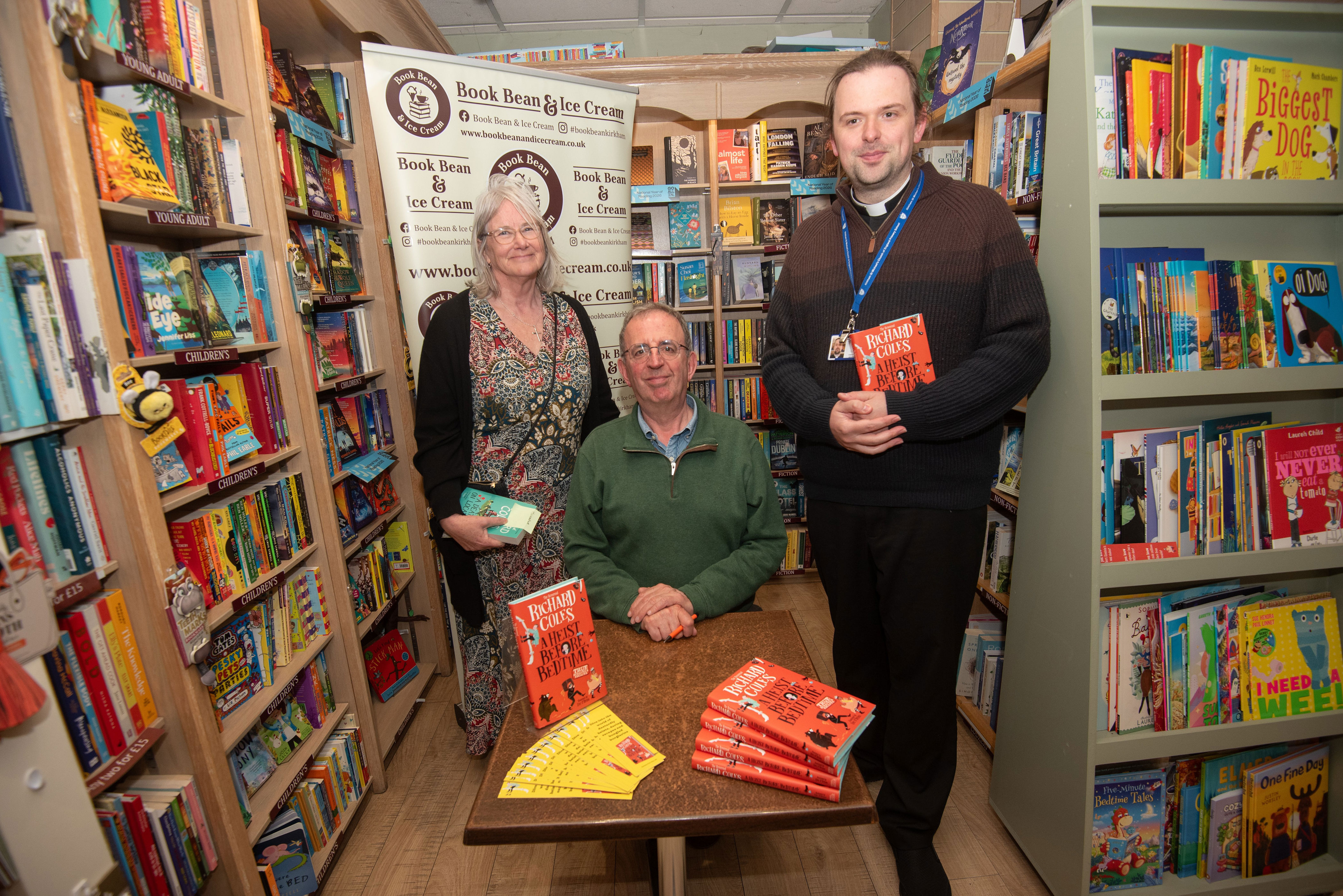 Rev Richard Coles delightsyoung fans at book signing event at Book ...