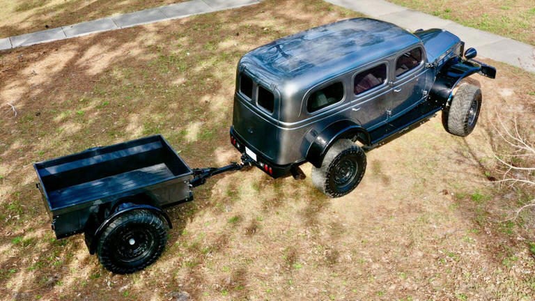 Custom Hellcat-powered WC-53 blends vintage design with modern capability