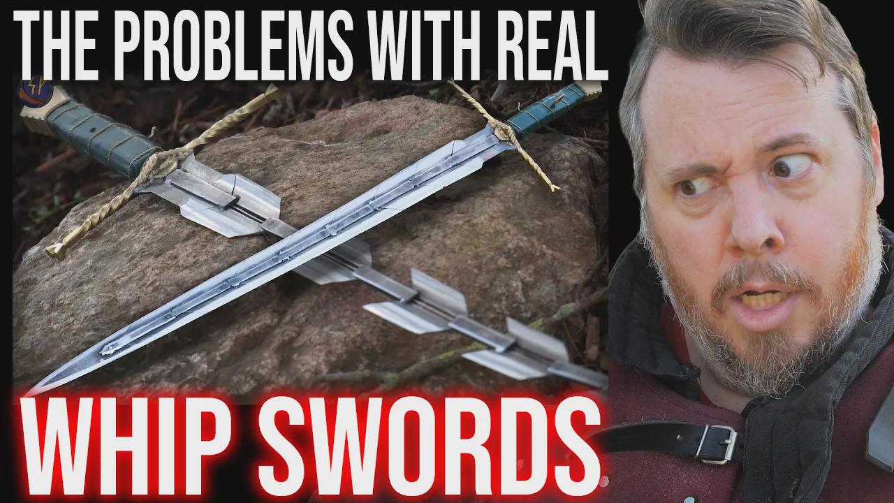 Can real whip swords work?