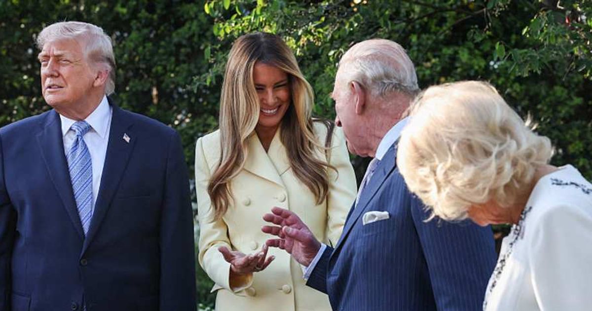 Melania Trump joked about King Charles' sweet tooth and no one saw that ...