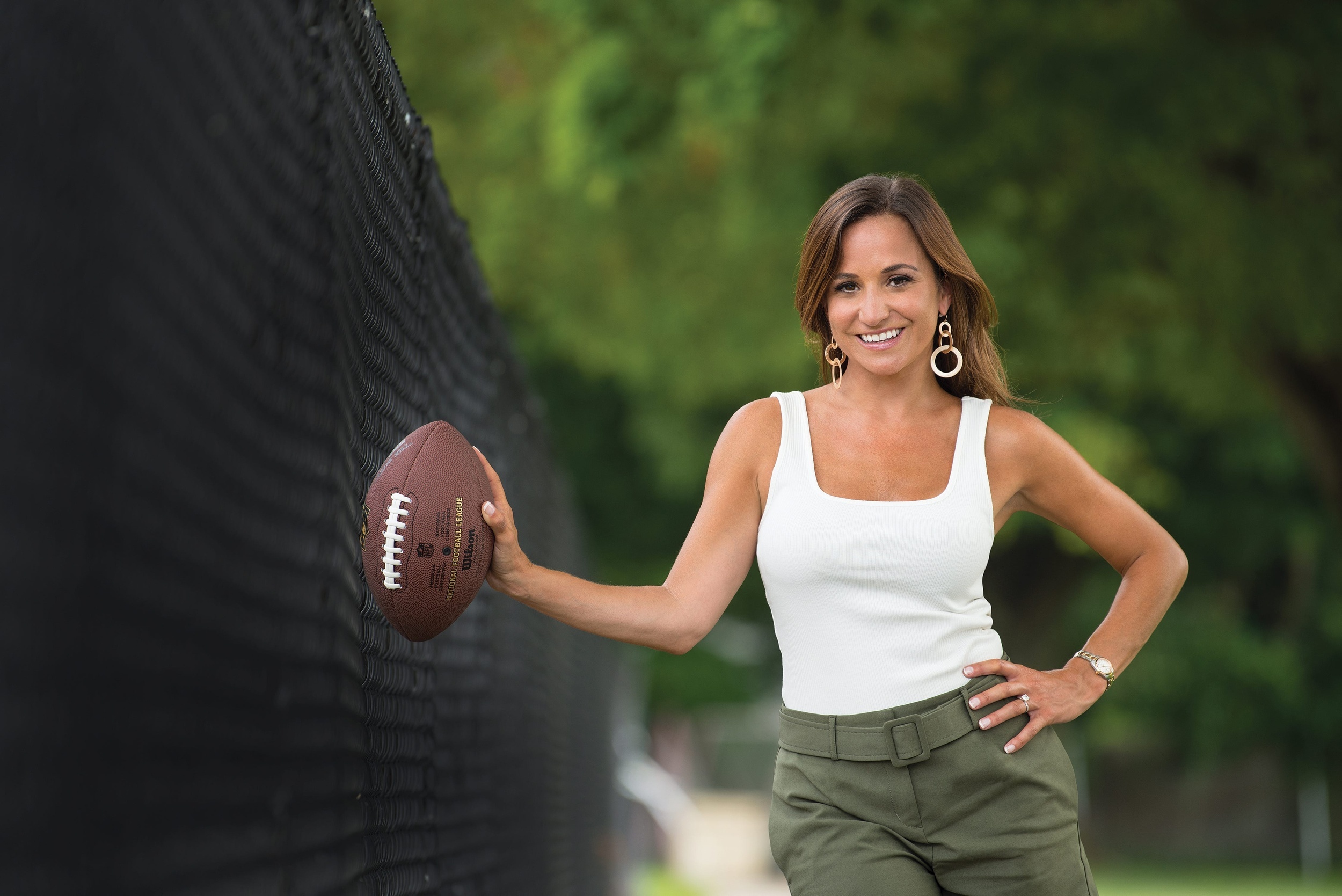 Dianna Russini appeared to make Spotify playlist for Mike Vrabel
