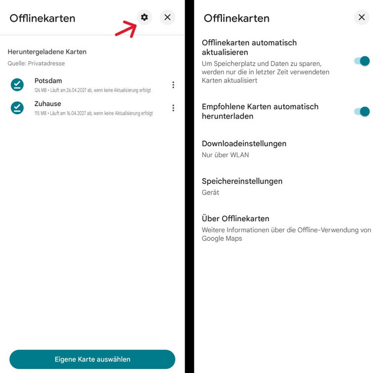 Google Maps offline nutzen: So könnt ihr Karten herunterladen