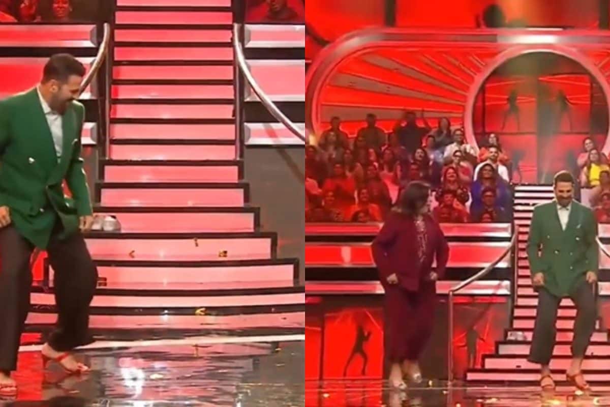 'I have never done it in my life': Akshay Kumar’s high heel dance on ...