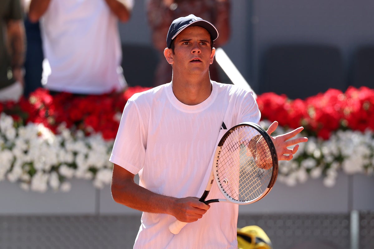 Rising star Jodar sets up blockbuster Sinner clash at Madrid Open