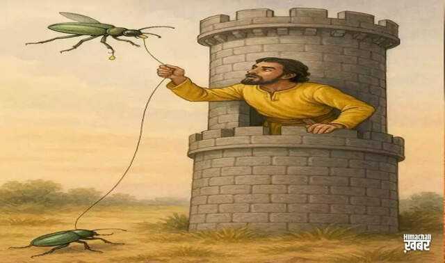 The tale of the king and the silk thread